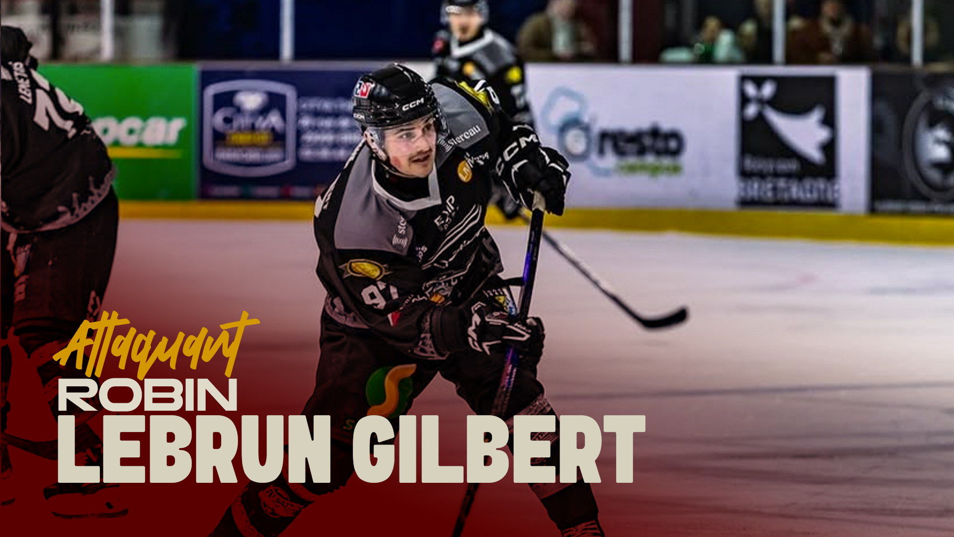 Signature : Robin Lebrun Gilbert - Hockey Club Morzine-Avoriaz