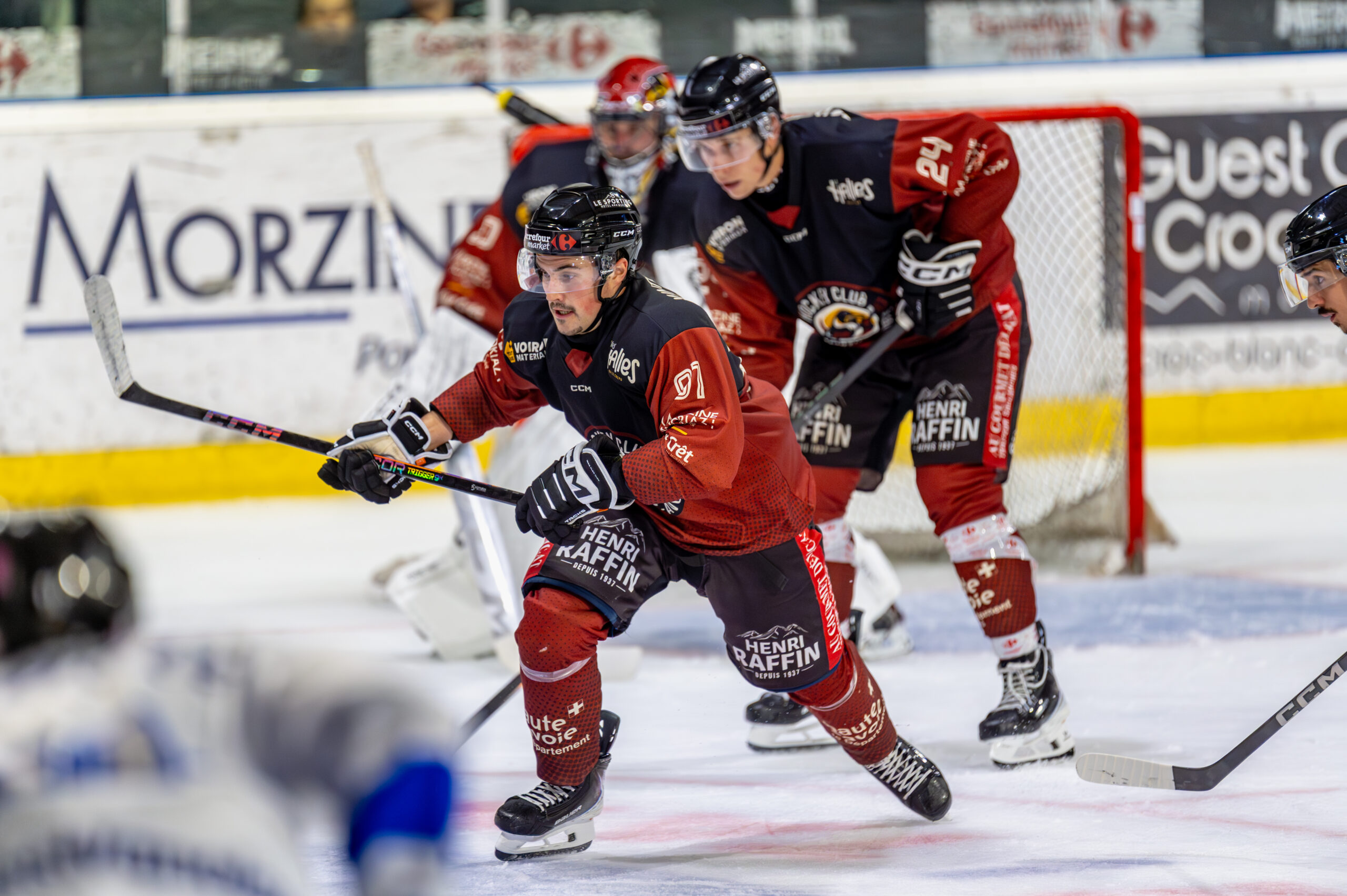 Premier déplacement de la saison - Hockey Club Morzine-Avoriaz